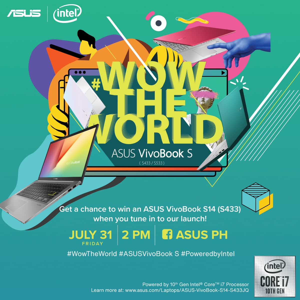 ASUS VIVOBOOK S SERIES LAUNCH - SAGA